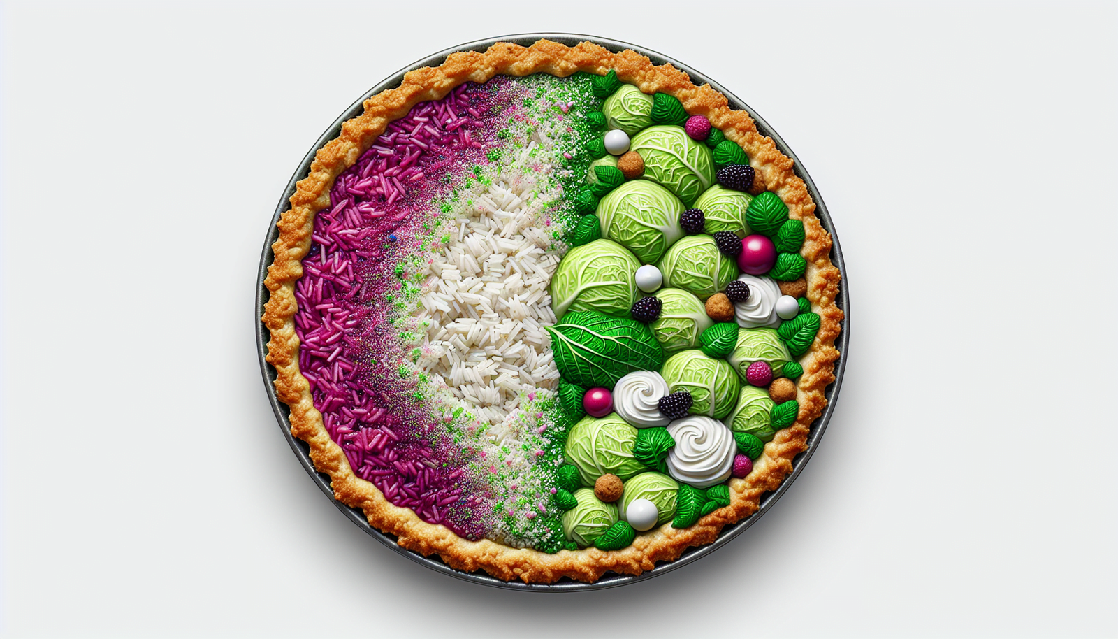 Descubre la receta saludable y sabrosa de PASTEL DE COL CON ARROZ LOCO ...