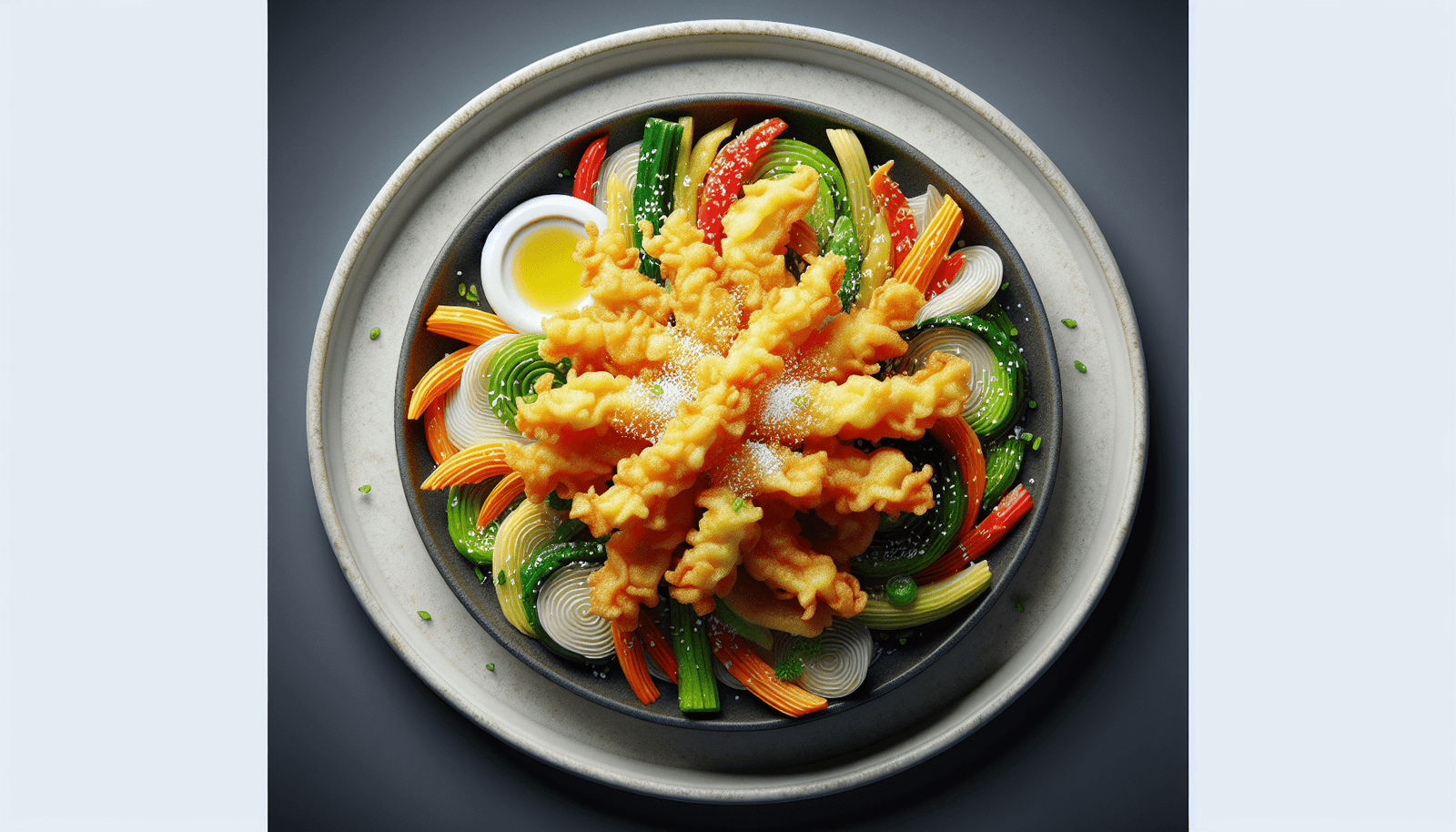 Disfruta de una deliciosa TEMPURA DE VERDURAS casera: receta paso a ...